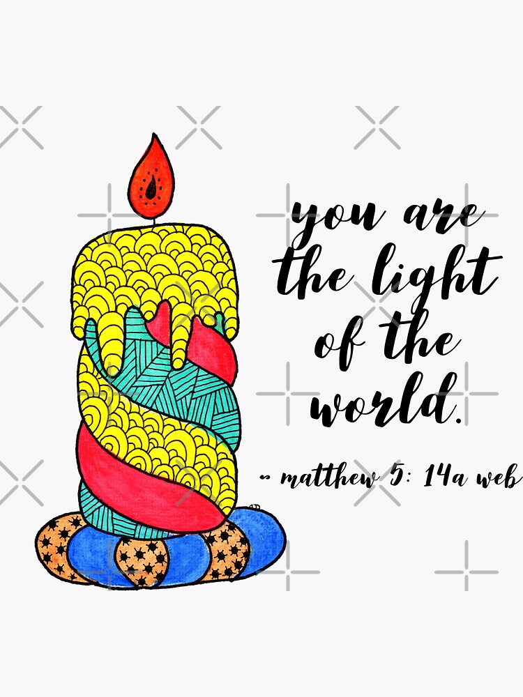 "Candle " Sticker for Sale by coloringiship | Redbubble