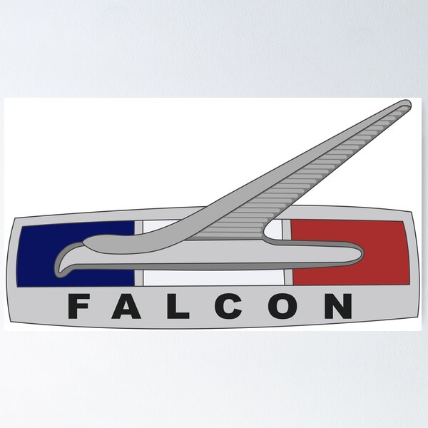 "Ford Falcon Emblem" Poster by omnicrom | Redbubble