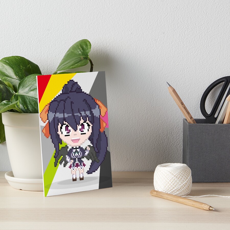 Impression rigide « HighSchool DxD: Pixel Art Akeno Himejima », par ...