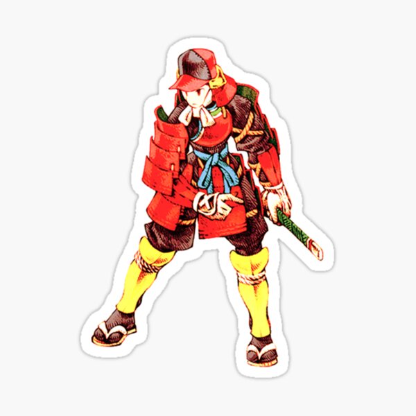 "Final Fantasy Tactics Samurai Male" Sticker for Sale by CassidyCreates ...