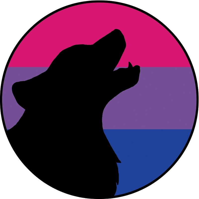 "BiSexual Wolf" by cuddle-me-carl | Redbubble