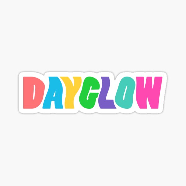 Dayglow Stickers | Redbubble