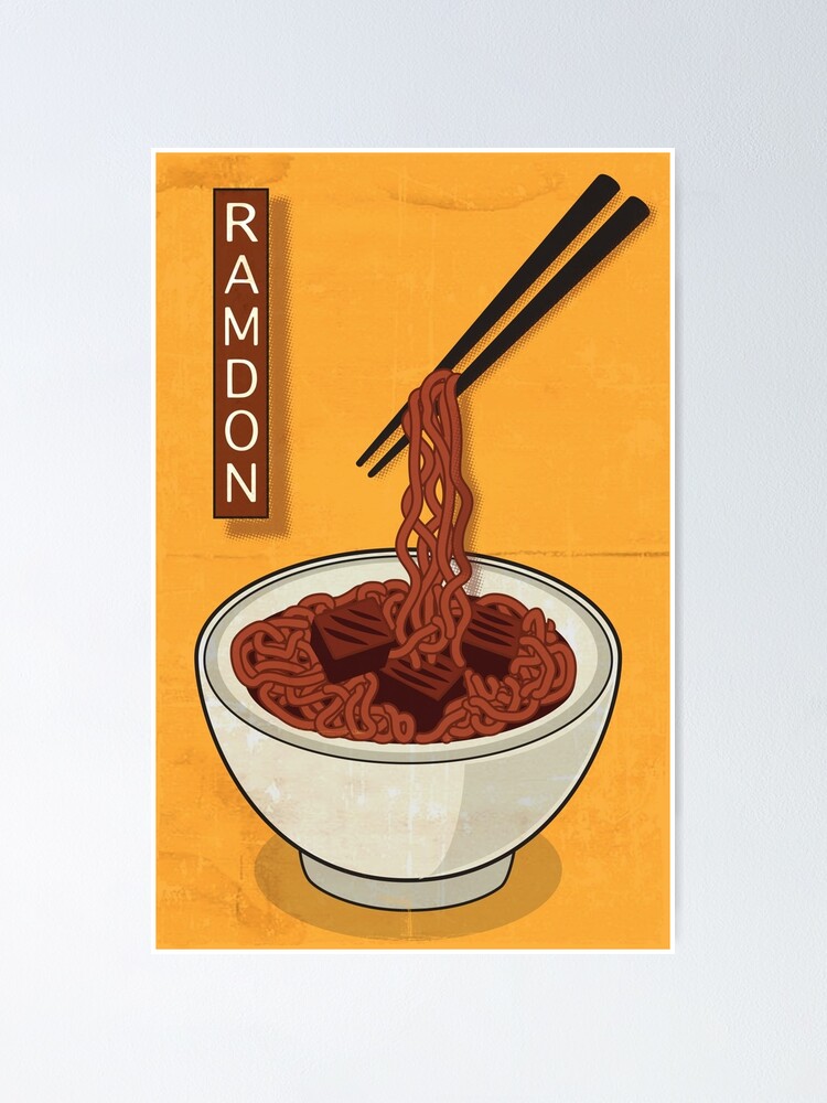 "Ramdon" Poster for Sale by Jade-graphicart | Redbubble