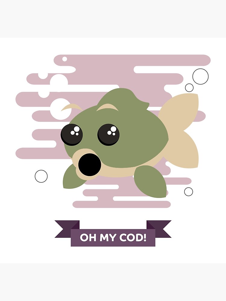 "Oh My Cod!" Poster for Sale by PortraitPanda | Redbubble