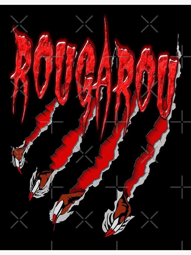 "ROUGAROU" Poster by PapaSquatch | Redbubble