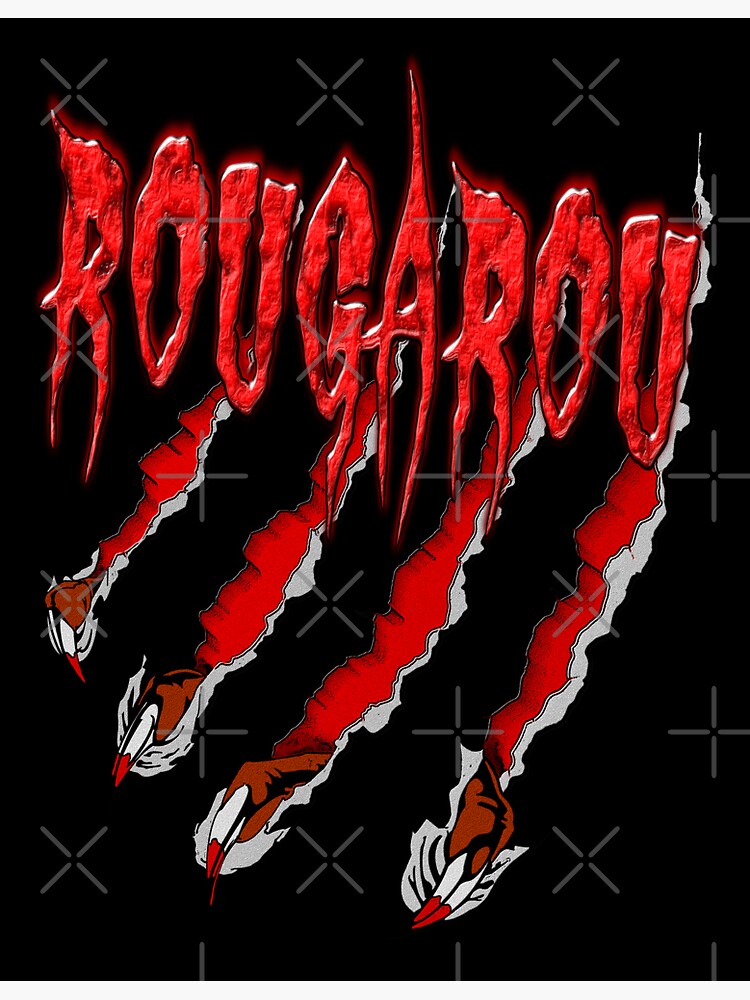 "ROUGAROU" Sticker for Sale by PapaSquatch | Redbubble