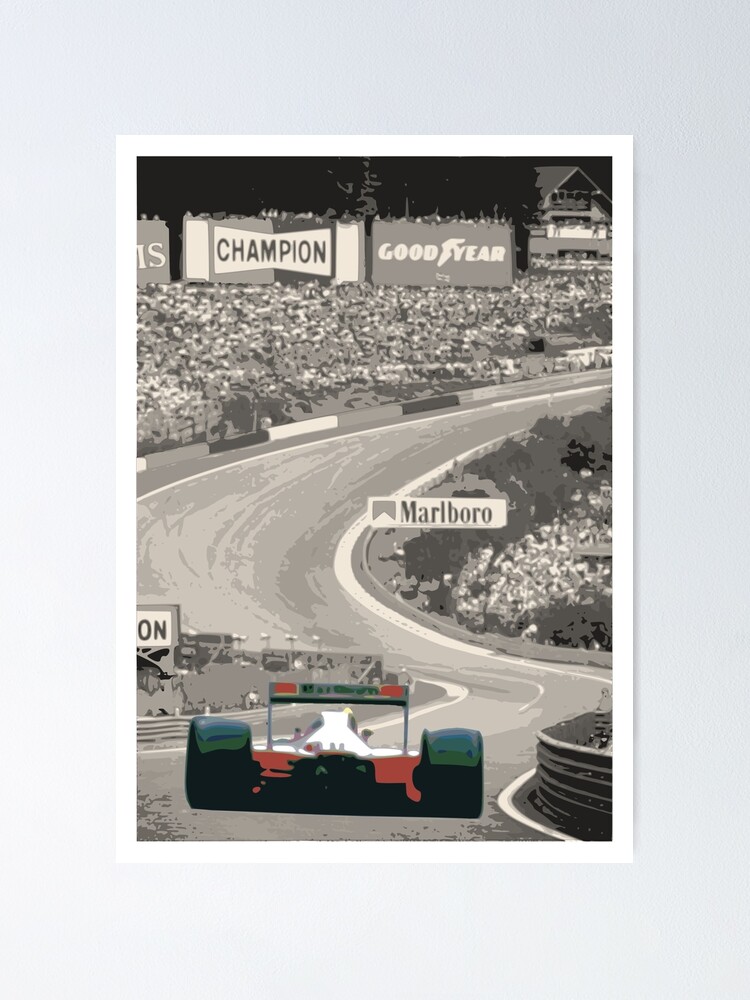 Poster « Eau Rouge B », par frogyyy | Redbubble