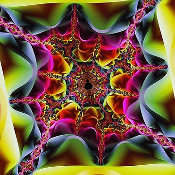 "Rainbow Mandelbrot Fractal Zoom" Poster for Sale by pinkal | Redbubble