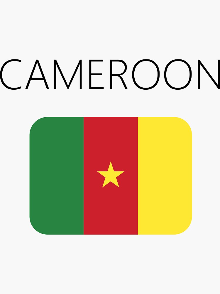 "Cameroon" Sticker for Sale by stormprint | Redbubble