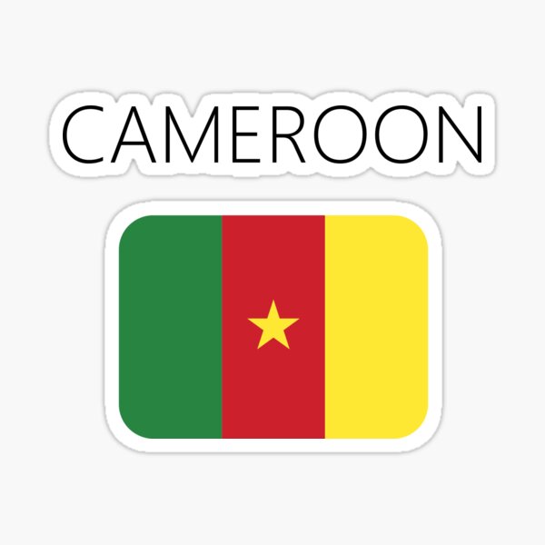 "Cameroon" Sticker for Sale by stormprint | Redbubble