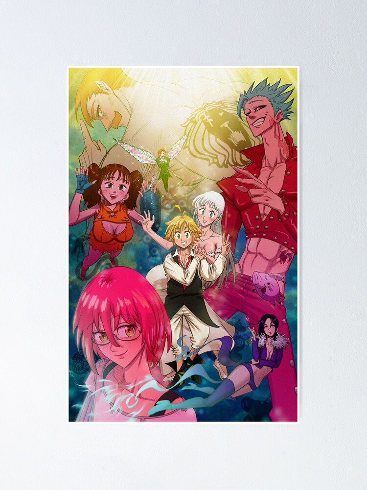 Seven Deadly Sins End Poster For Sale By TheoMurgan Redbubble seven-deadly-sins-end-poster-for-sale-by-theomurgan-redbubble