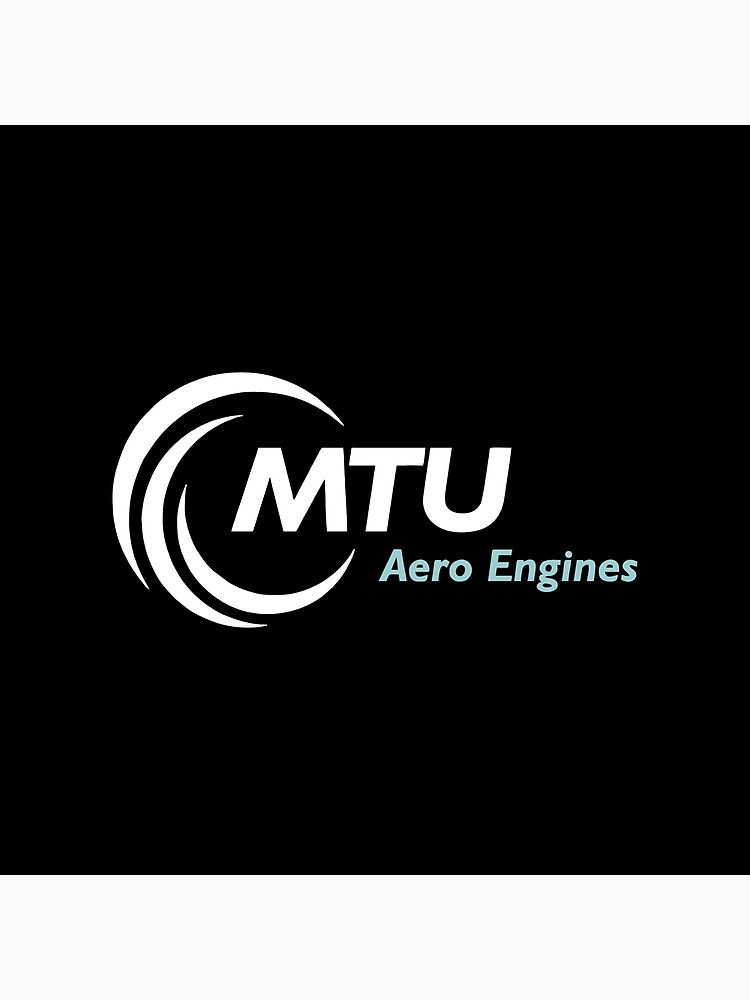 Lámina fotográfica «MEJOR PARA COMPRAR - Logotipo de MTU Aero Engines ...