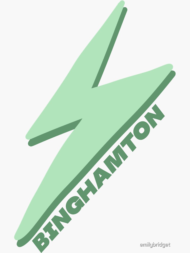 "binghamton university" Sticker for Sale by emilybridget | Redbubble