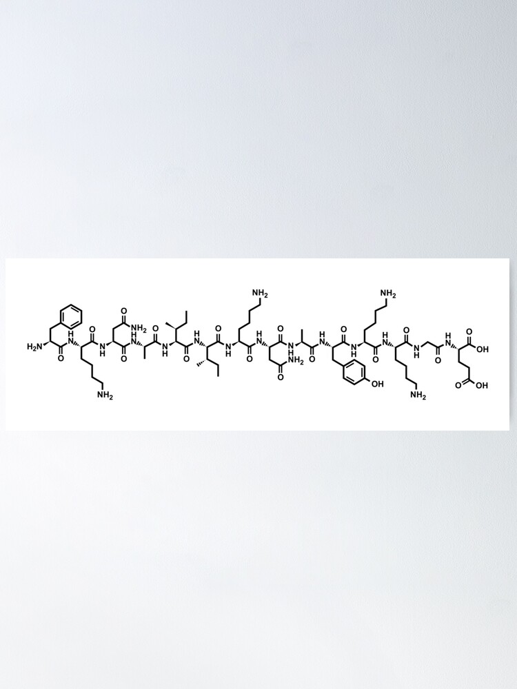 Endorphin Chemical Structure Tattoo
