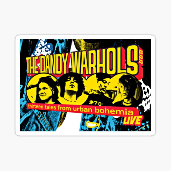 "Warhols Bohemia" Sticker by cliff1981 | Redbubble