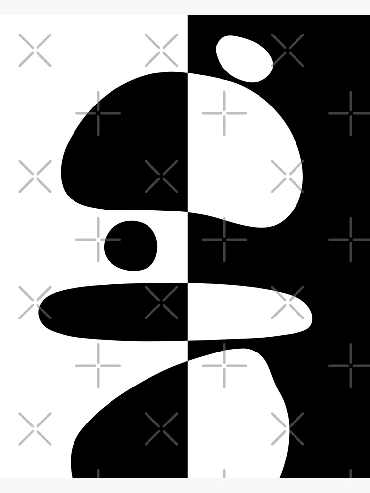 Reverse Black And White Paintings Dark Black And White Drawings