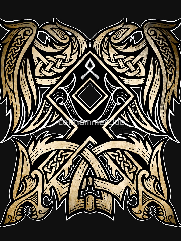"Odal" T-shirt by celthammerclub | Redbubble | odal t-shirts - othala t ...