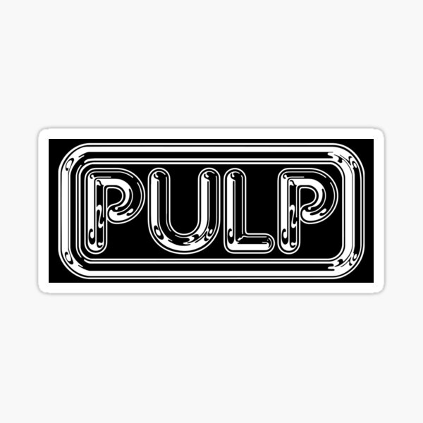 Pulp Band Logo Stickers | Redbubble