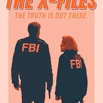 "Mulder and Scully X-FILES Vintage Inspired Retro Poster" Tote Bag for ...
