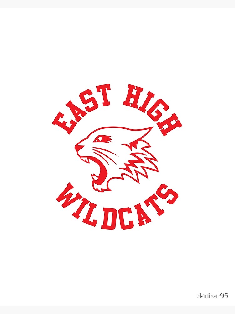 East High Wildcats Logo Disney High School Musical East High Sticker