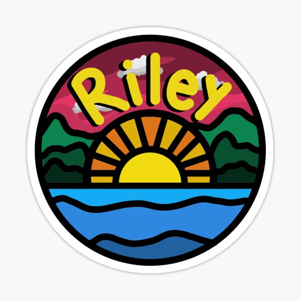 "Riley" Sticker for Sale by baih1202 | Redbubble