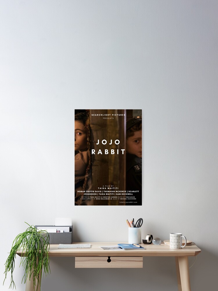 "JOJO RABBIT POSTER" Poster for Sale by mikceys | Redbubble