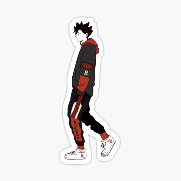 "Kuroo Tetsurou Kodzuken Streetwear Hypbeast Sticker" Sticker for Sale ...