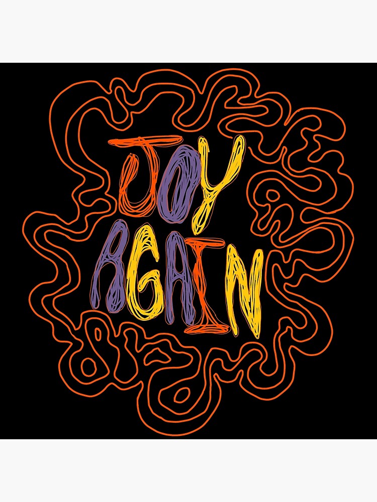 "Joy again (the band)" Poster for Sale by playing-cardz | Redbubble