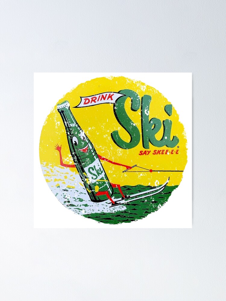 "Ski Cola" Poster by Retrorockit | Redbubble