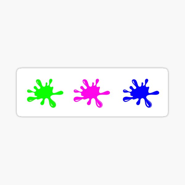 "Splat" Sticker for Sale by SuperDX | Redbubble