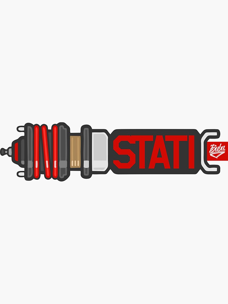 "STATIC JDM tuning height" Sticker by rotuucenter | Redbubble