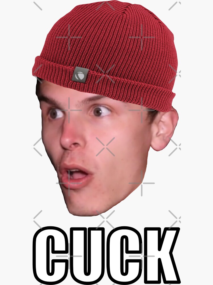 "iDubbbz Cuck" Sticker for Sale by tomastosecky | Redbubble