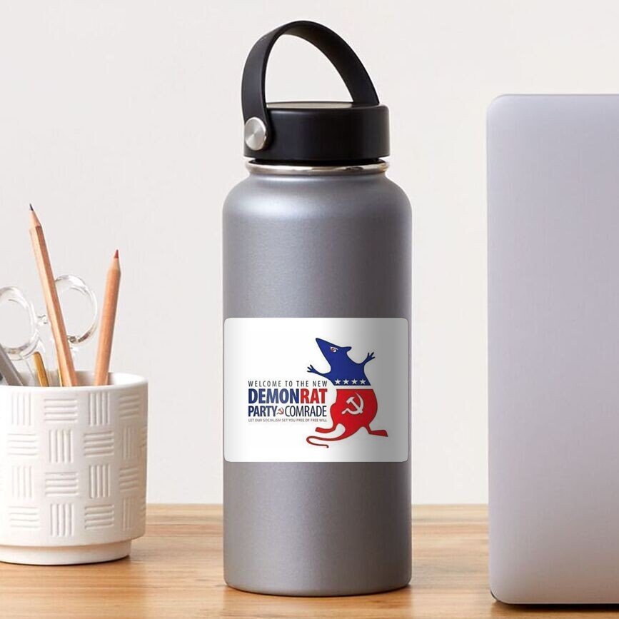 "Demonrats -- Democratic Party" Sticker for Sale by Juan0506 | Redbubble