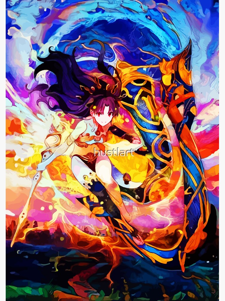 "queen waifu" Sticker for Sale by hustlart | Redbubble