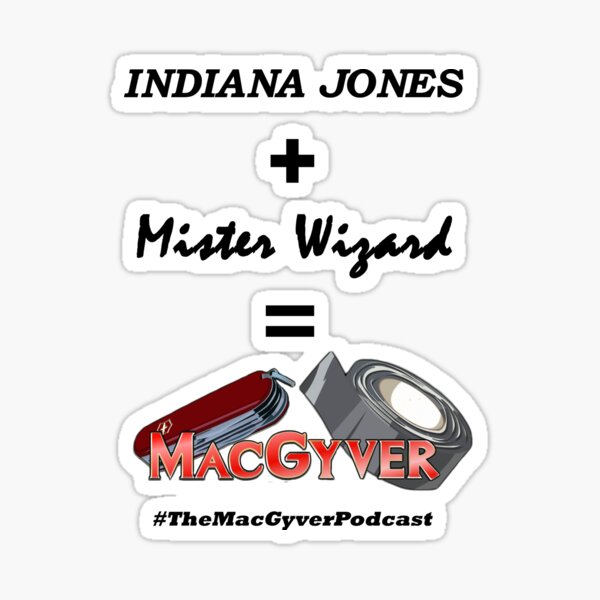 "MacGyver Formula" Sticker by MacJackson | Redbubble