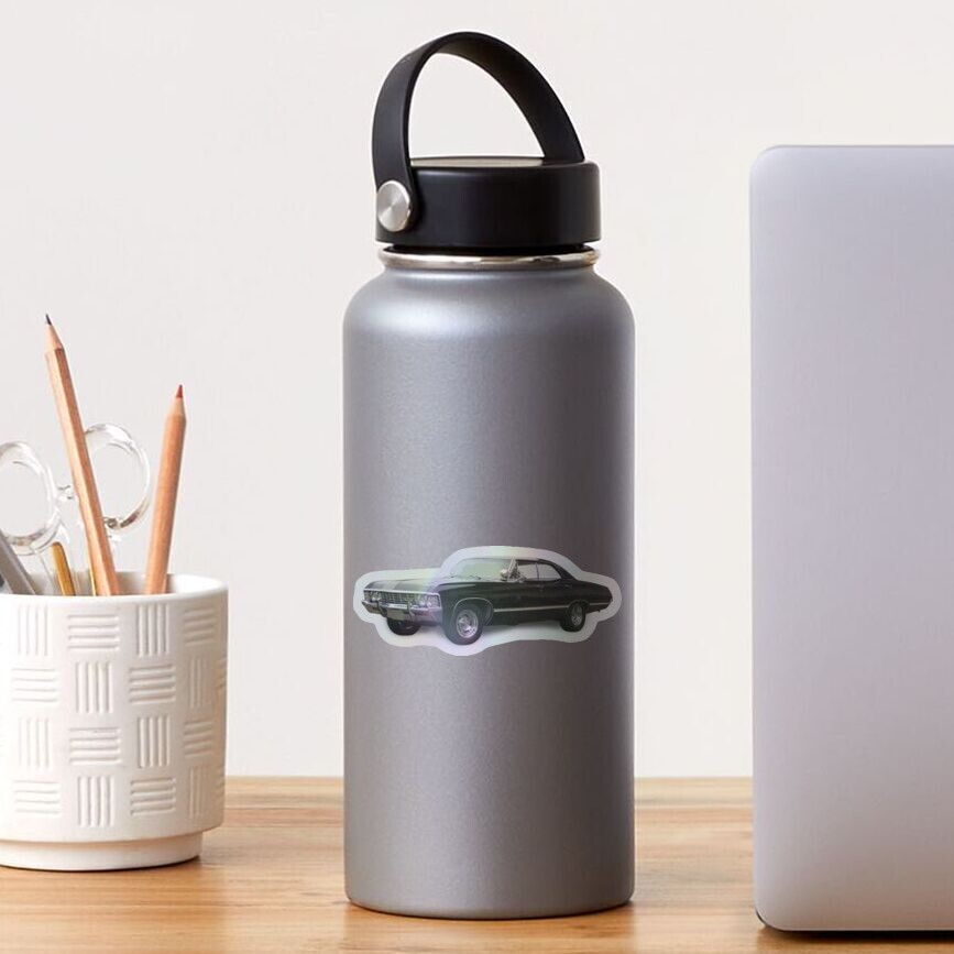 "Supernatural "Baby" Impala " Sticker for Sale by ridewithreedus ...