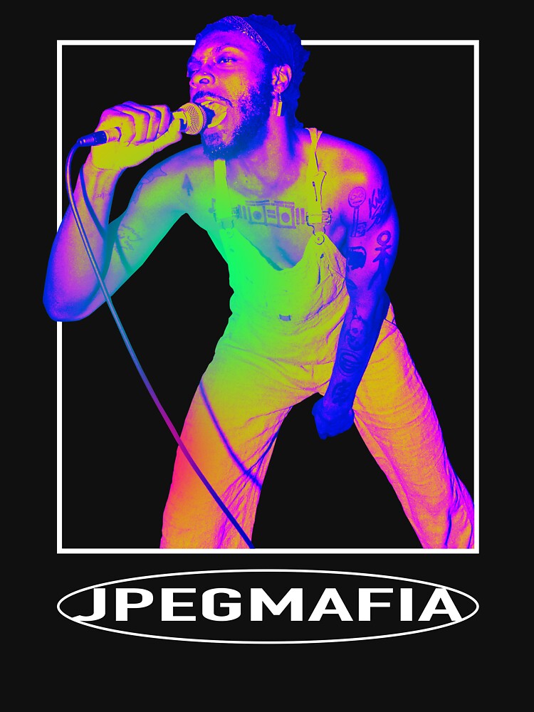 "JPEGMAFIA" T-shirt for Sale by EddieBCA | Redbubble | jpegmafia t ...