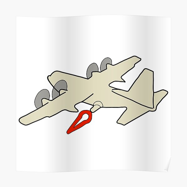 "ac-130 killstreak logo" Poster for Sale by Drayziken | Redbubble