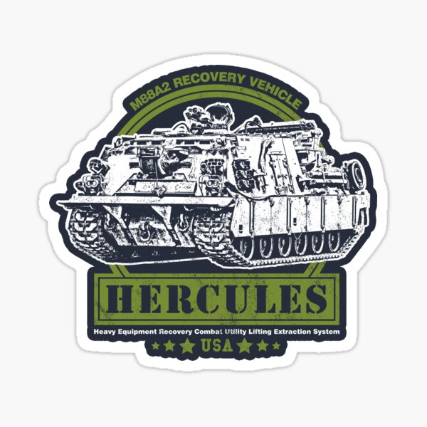 "M88 Hercules Armoured Recovery Vehicle" Sticker for Sale by ...