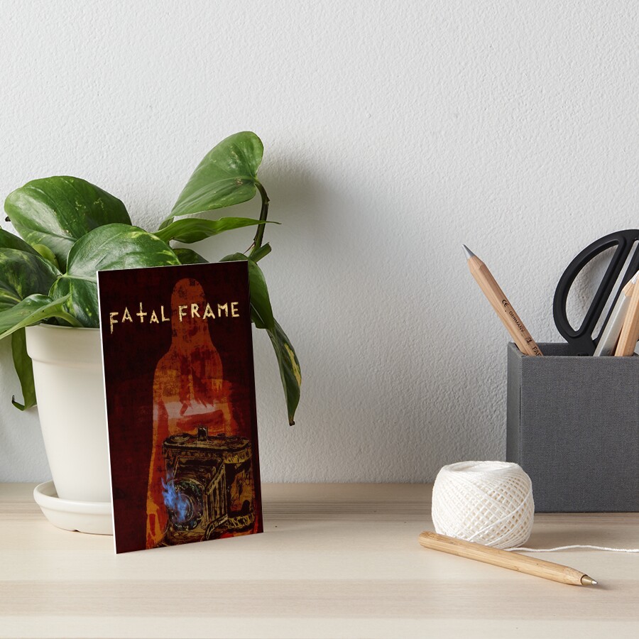 "Fatal Frame" Poster for Sale by SquiddlyTheKidd | Redbubble