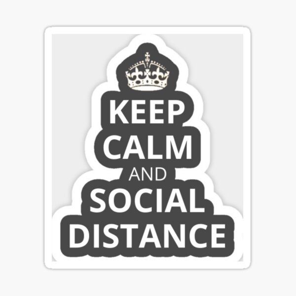 "Keep Calm" Sticker for Sale by cattmuffincakes | Redbubble