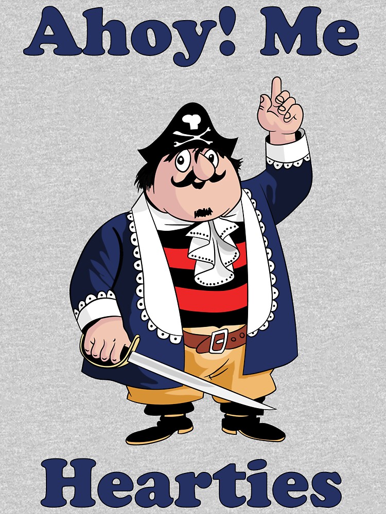 "Pirate Pugwash - Ahoy Me Hearties" T-shirt for Sale by Spartanbass ...