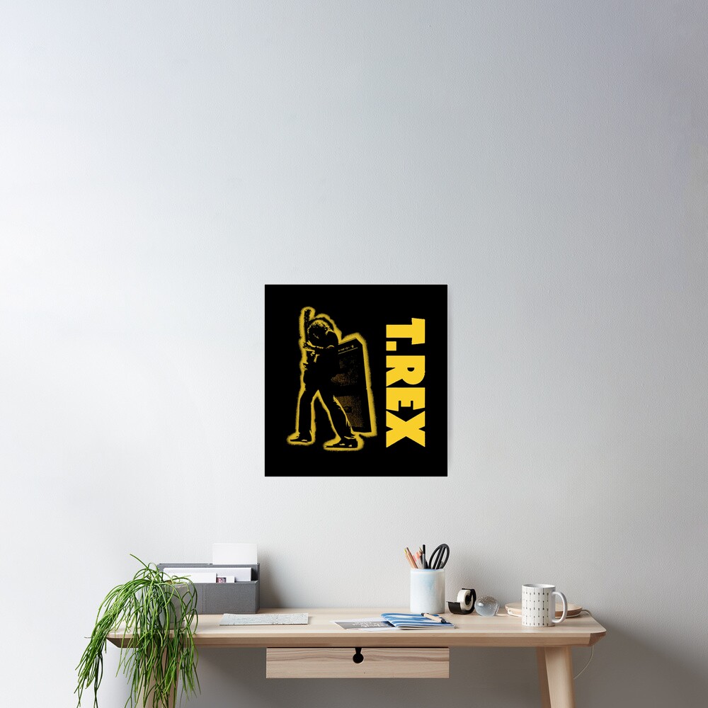 "T-Rex Band" Poster by Cerinayeila | Redbubble