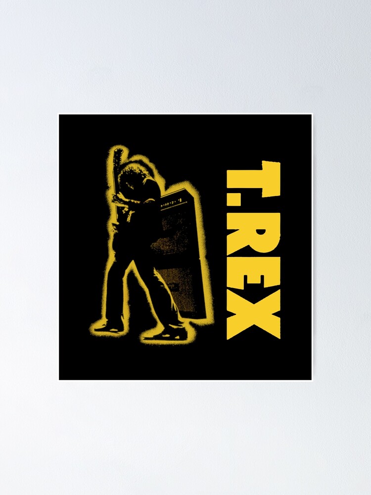 "T-Rex Band" Poster by Cerinayeila | Redbubble