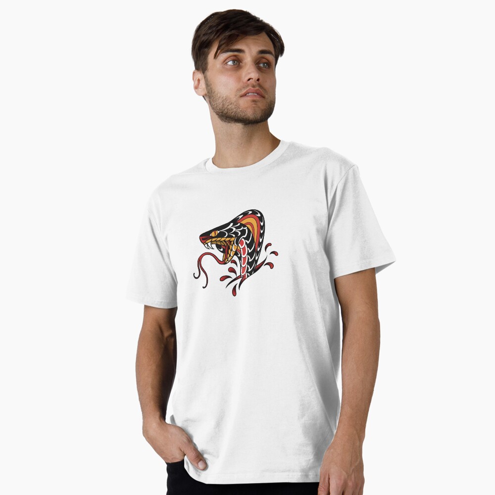 "Black snake, traditional style tattoo / old school / traditional snake ...