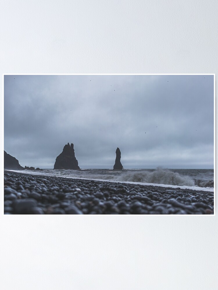 "Reynisfjara Beach. Iceland." Poster for Sale by lugamor | Redbubble