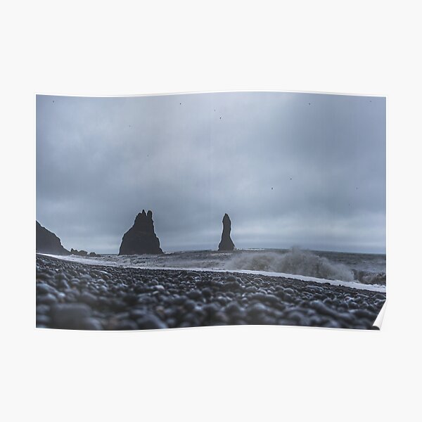 "Reynisfjara Beach. Iceland." Poster for Sale by lugamor | Redbubble
