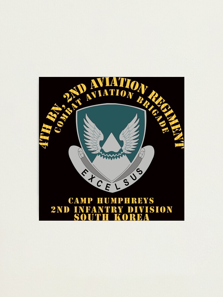 Lámina fotográfica « Ejército - 4º Regimiento Bn 2º AVN - CAB - 2ID ...