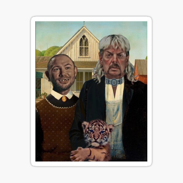 Joe Exotic Stickers | Redbubble