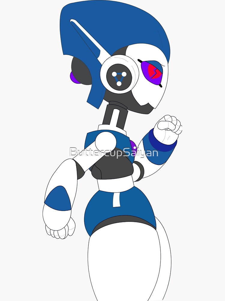 "ZONEtron" Sticker by ButtercupSaiyan | Redbubble